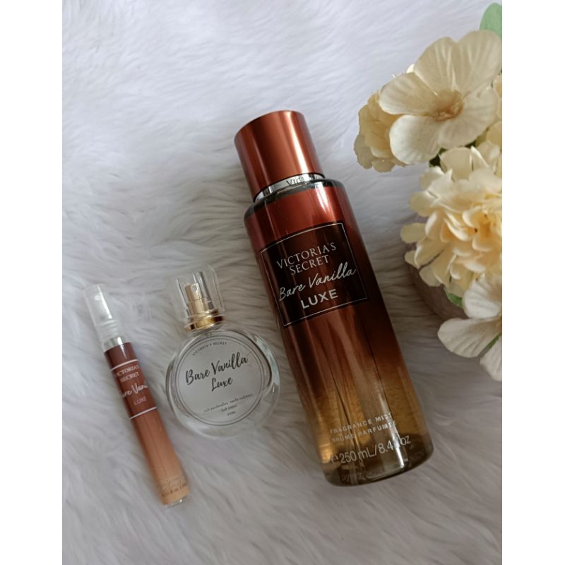 Bare Vanilla Luxe Fragrance Mist by Victoria Secret in Trial Sizes ...