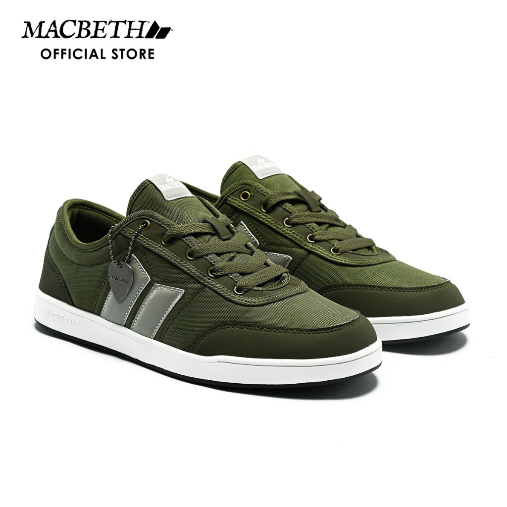 Macbeth Shoes - Boomer ( Olive / White ) | Shopee Philippines