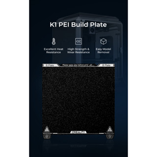 Creality K1 K1 Max PEI Build Plate Kit with soft magnetic sticker ...