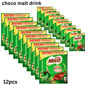 Milo choco malt Milk Drink 24gx12sachet | Shopee Philippines