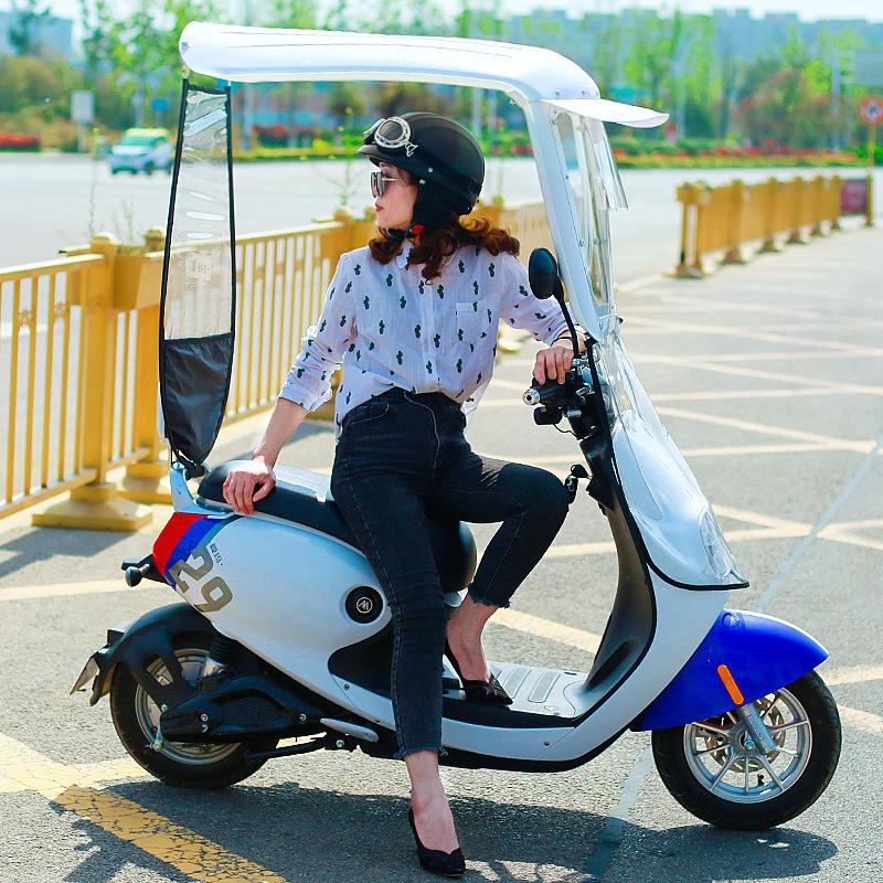 Motorcycle electric bicycle canopy made of hard plastic material ...
