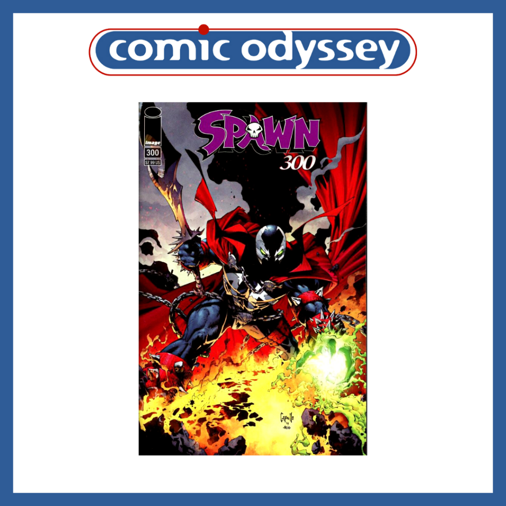 SPAWN #300 (1992) Greg Capullo Variant Cover | Shopee Philippines