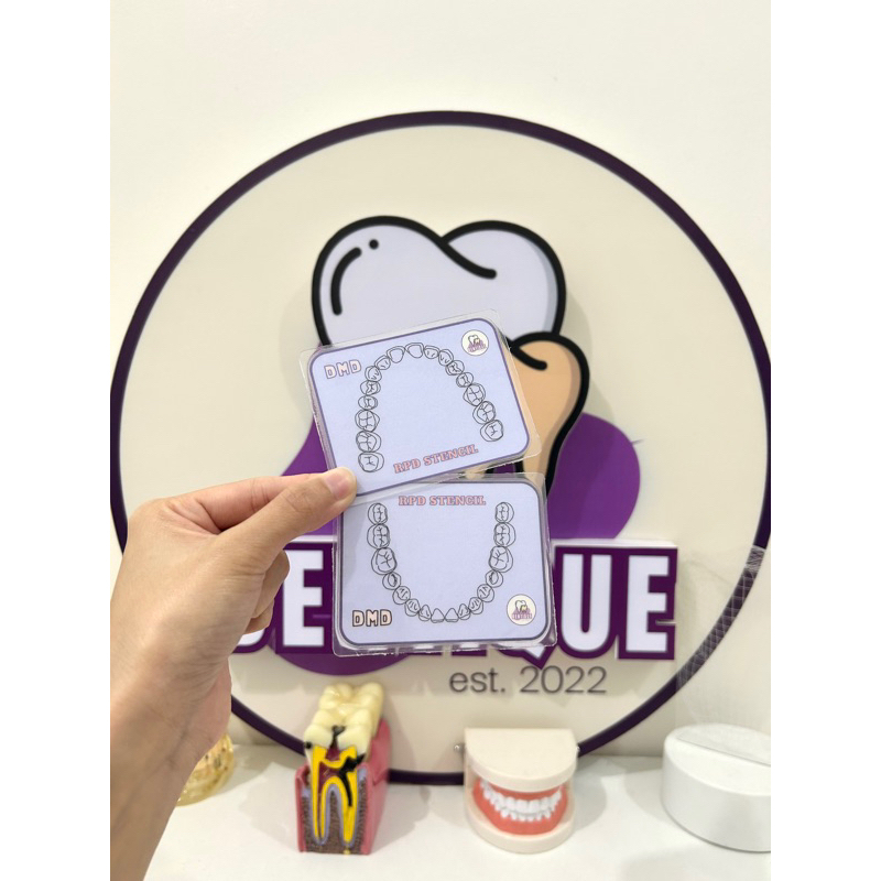 RPD TRACING STENCIL ( Occlusal Guide ) | Shopee Philippines