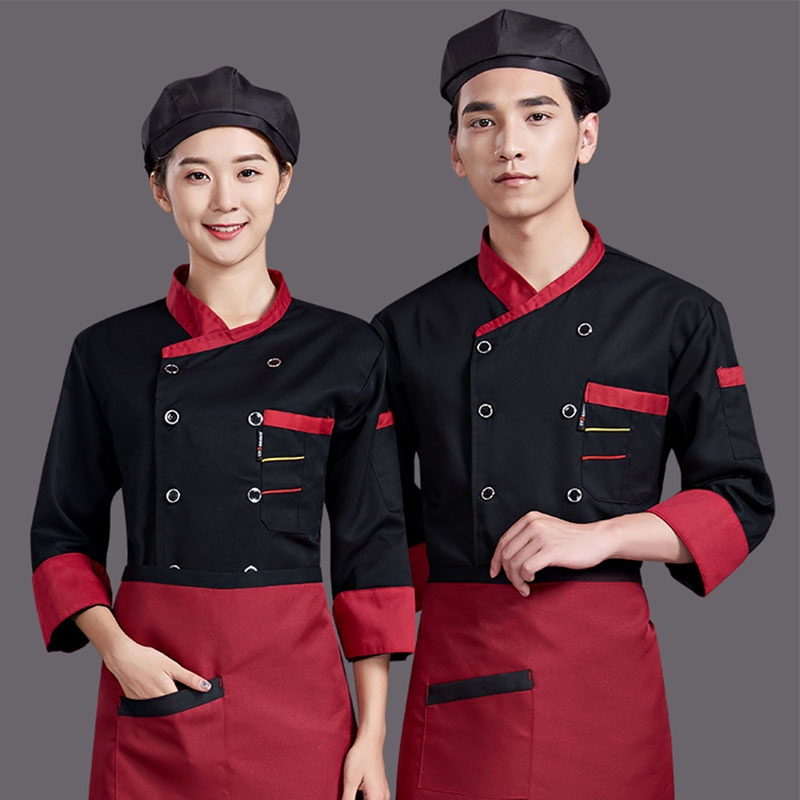 Chef Uniform White Chef tshirt Japanese Uniform Men Katrina Fabric Per ...