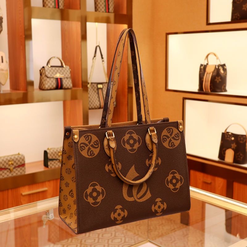 Fashionable and high-quality printed shoulder bag, V-shaped handbag ...