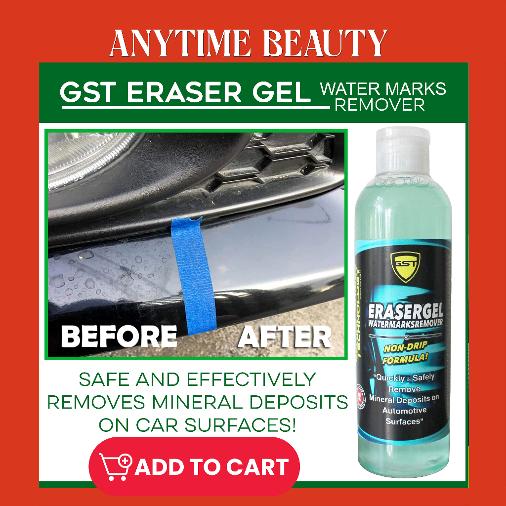 Revive Your Car's Shine with GST Eraser Gel Acid Rain Remover ...