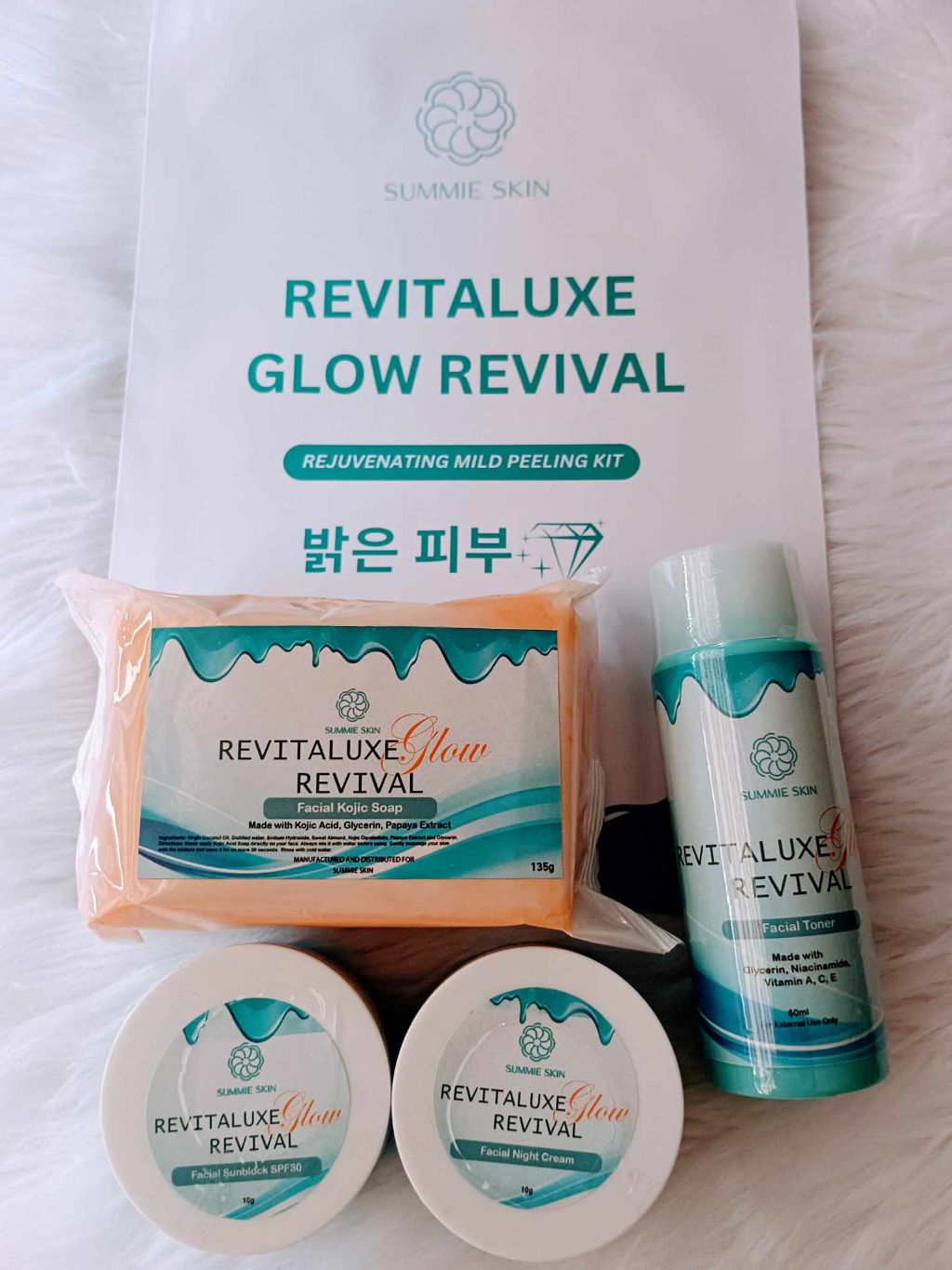 Summie Skin Revitaluxe Glow Revival (Mild Rejuvenating Set) | Shopee ...