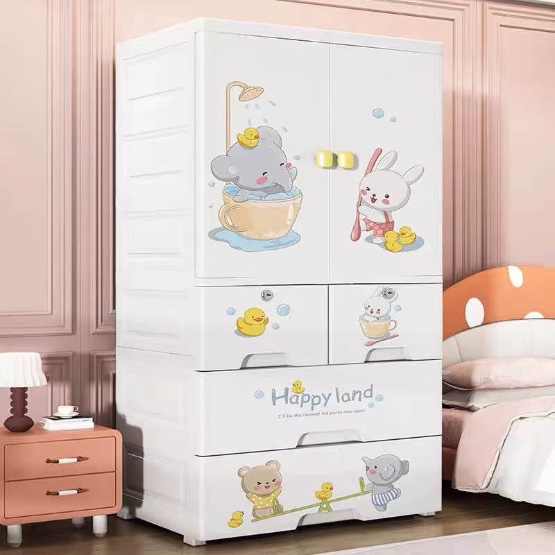 70cm Drawer Cabinet Durabox Plastic Wardrobe Clothes Storage Cabinet ...