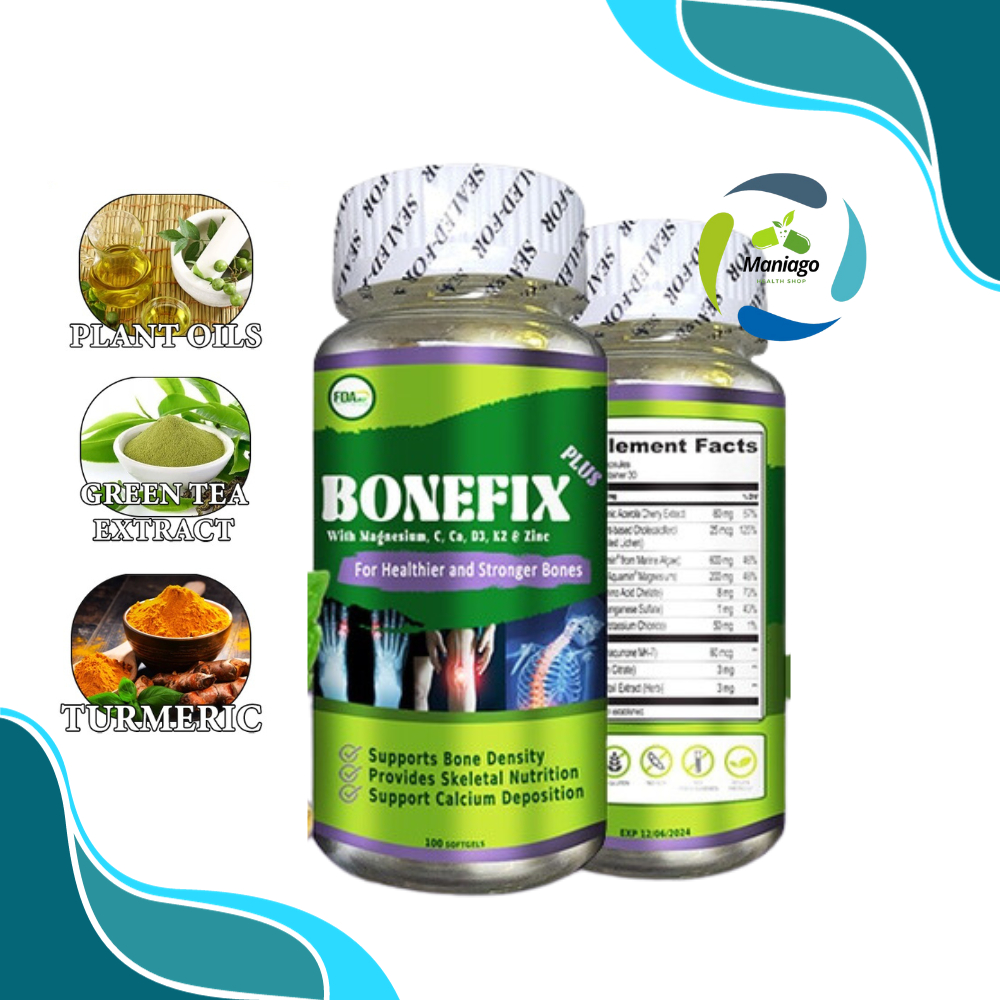 BONEFIX PLUS For OSTEOPOROSIS, OSTEOARTHRITIS, GOUT, RHEUMATOID ...