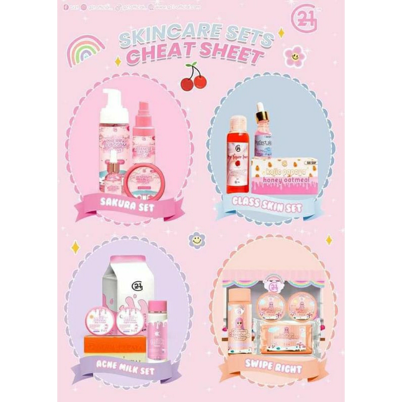 G21 Skincare Sets Cheat Sheet | Shopee Philippines