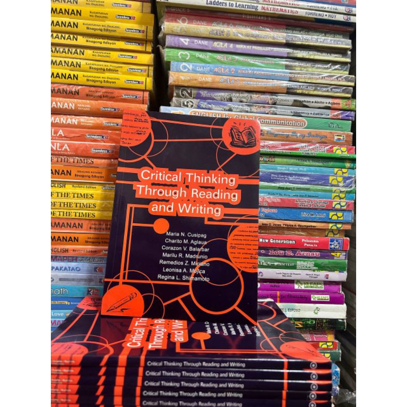 CRITICAL THINKING TROUGH READING AND WRITING | Shopee Philippines