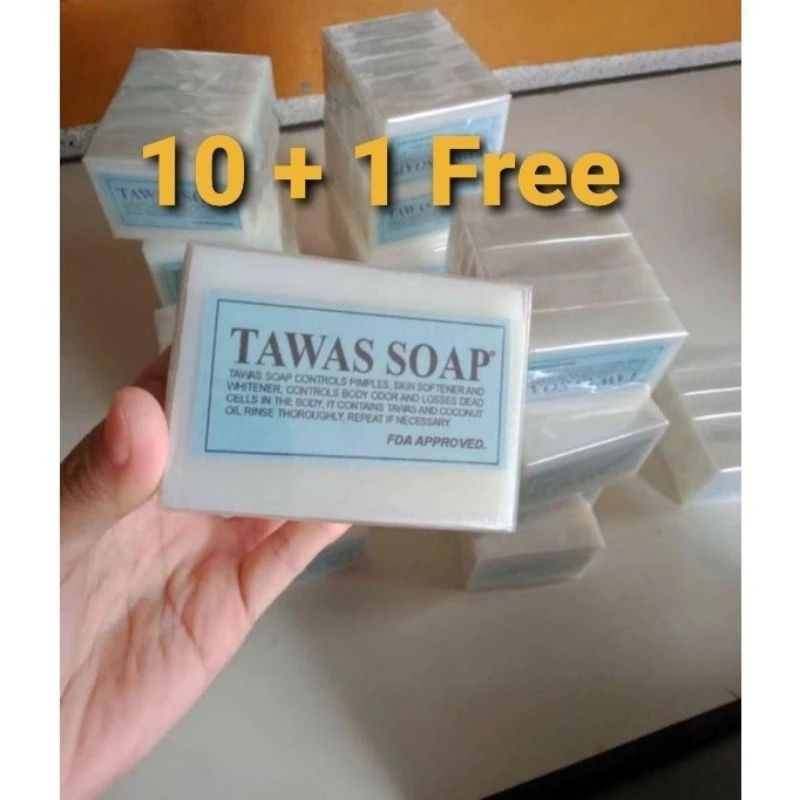 Authentic Tawas soap (Buy 10 get 1 FREE) | Shopee Philippines