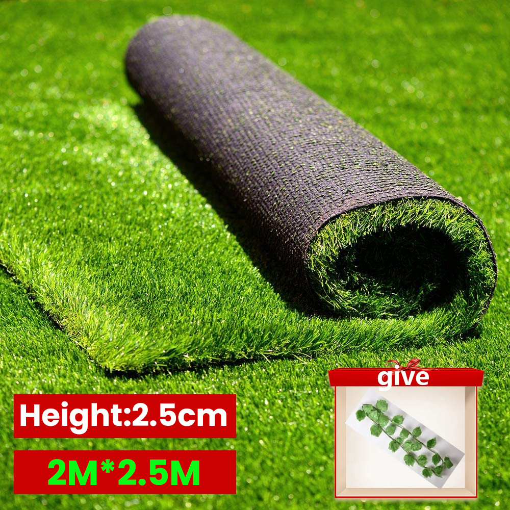 2*3M Artificial grass mat backdrop decoration wall artificial plants ...
