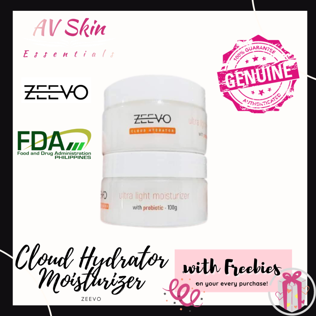 (COD) ZEEVO Cloud Hydrator Ultra Light Moisturizer 100g | Shopee ...