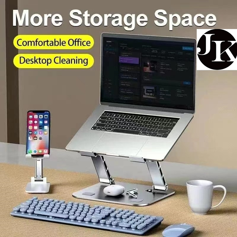JK L523 Laptop Bracket Aluminum Alloy Material Foldable Portable ...