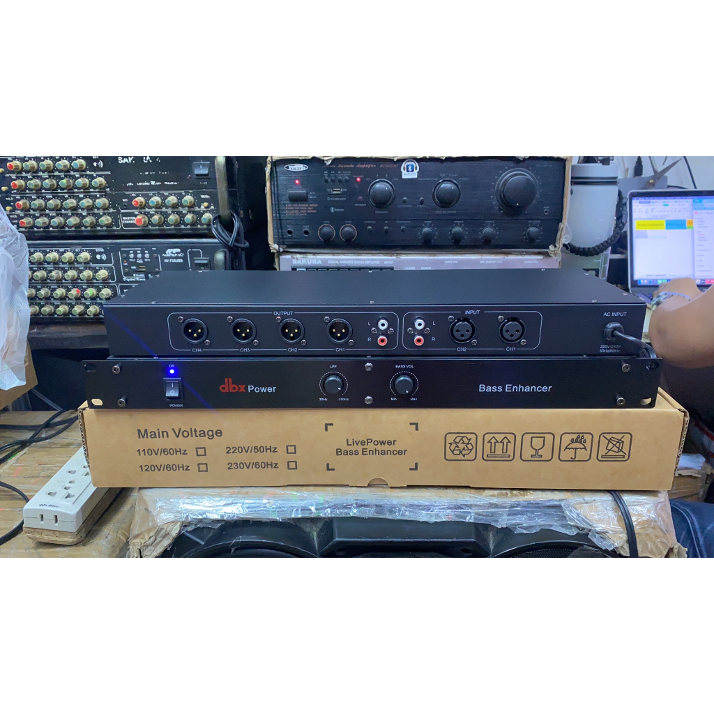Power Bass enhancer power Active Bass Enhancer 2 inputs 4 outputs ...