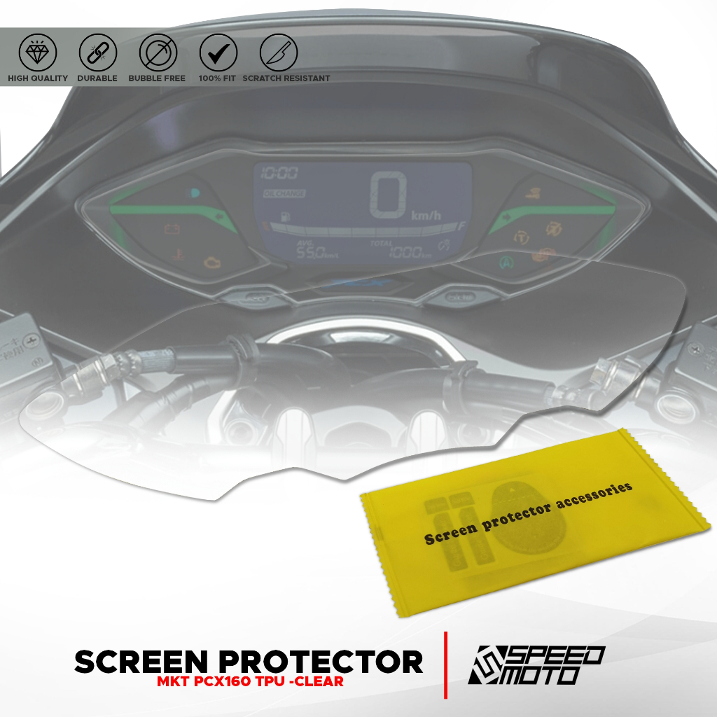 MOKOTO HONDA PCX 160 TPU SPEEDOMETER GAUGE SCREEN PROTECTOR ANTI ...