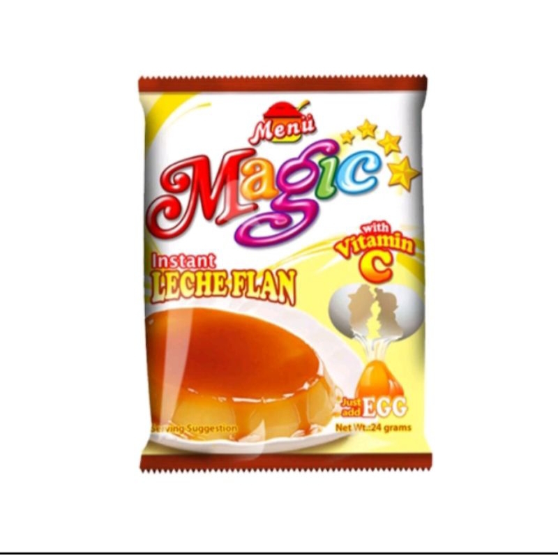 Menu Magic Jelly Letche Plan 24g | Shopee Philippines