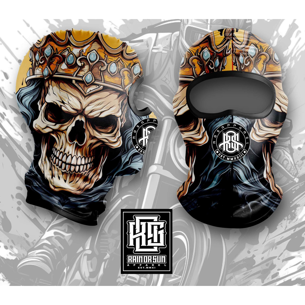 ROS B11 BALACLAVA FULL MASK FULL BONET full sublimation motor riding ...