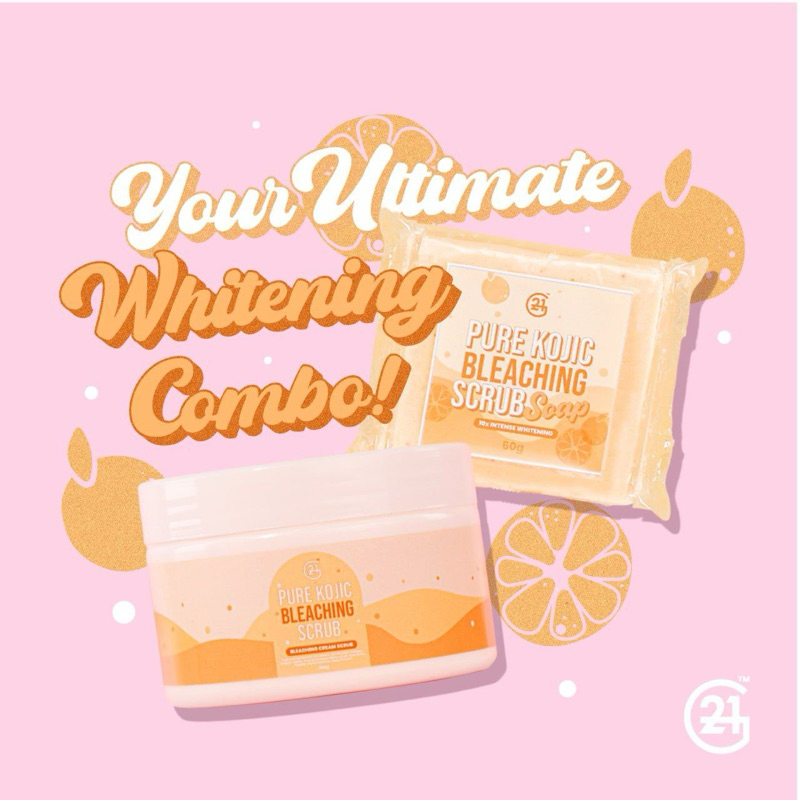 G21 KOJIC SCRUB COMBO SOAP AND BLEACHING SCRUB | Shopee Philippines