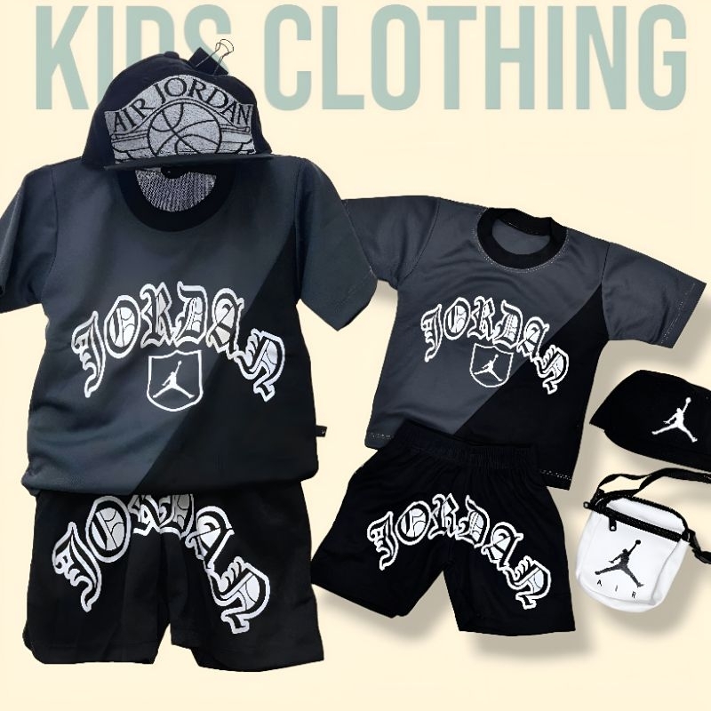 Jordan Terno for kids 1-10yrs Baby Boy Clothes Ty | Shopee Philippines