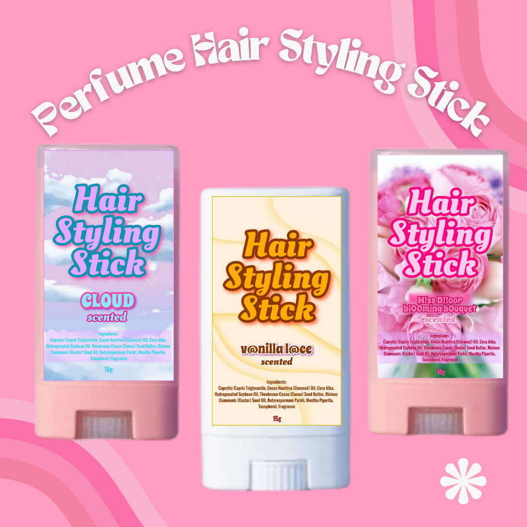 Perfume Scented Hair Styling Stick Balm Rebranding | Shopee Philippines