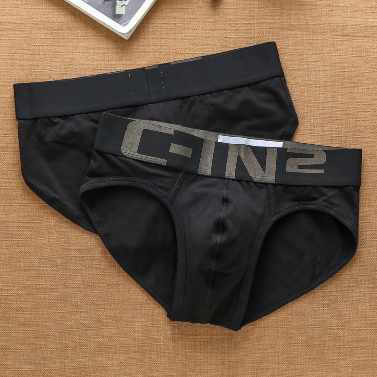 CIN Men Quality Plain Cotton Briefs Man Undies Boy Underwear | Shopee ...