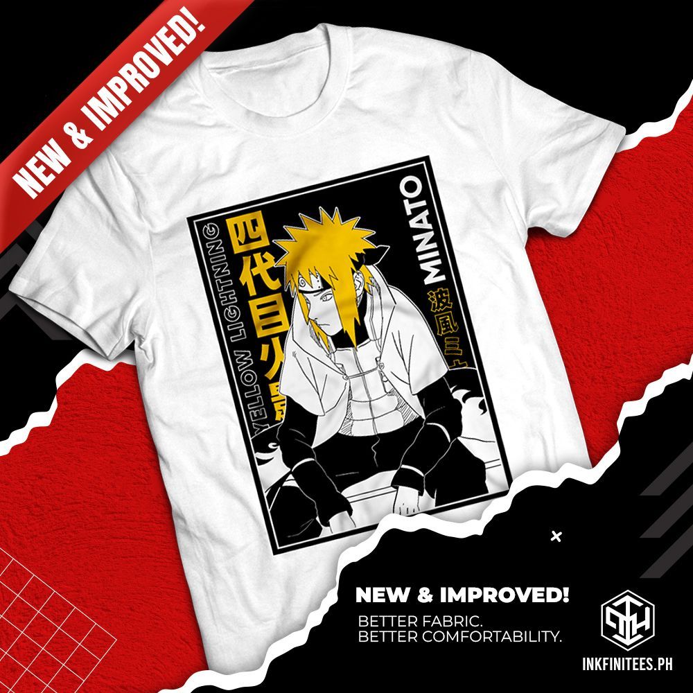 Inkfinitees Naruto Boruto Minato Namikaze V2 Unisex For Men And Women Shopee Philippines