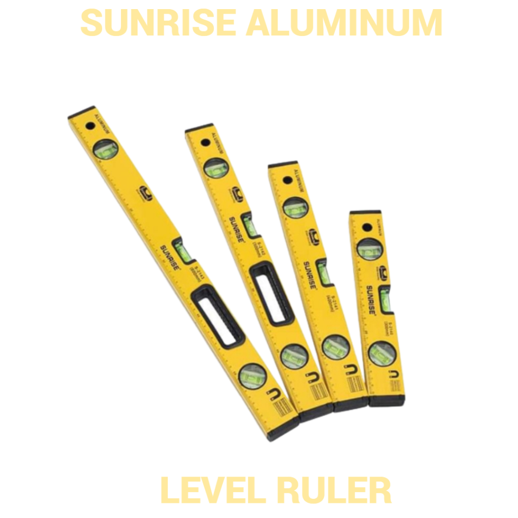 Magnet Design Sunrise Aluminum Level Ruler Level Of Bubble (300MM/400MM ...