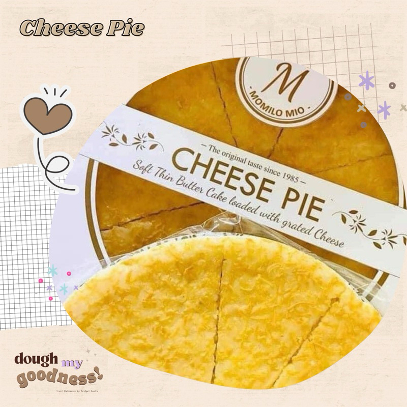 Momilo Mio’s Cheese Pie | Shopee Philippines