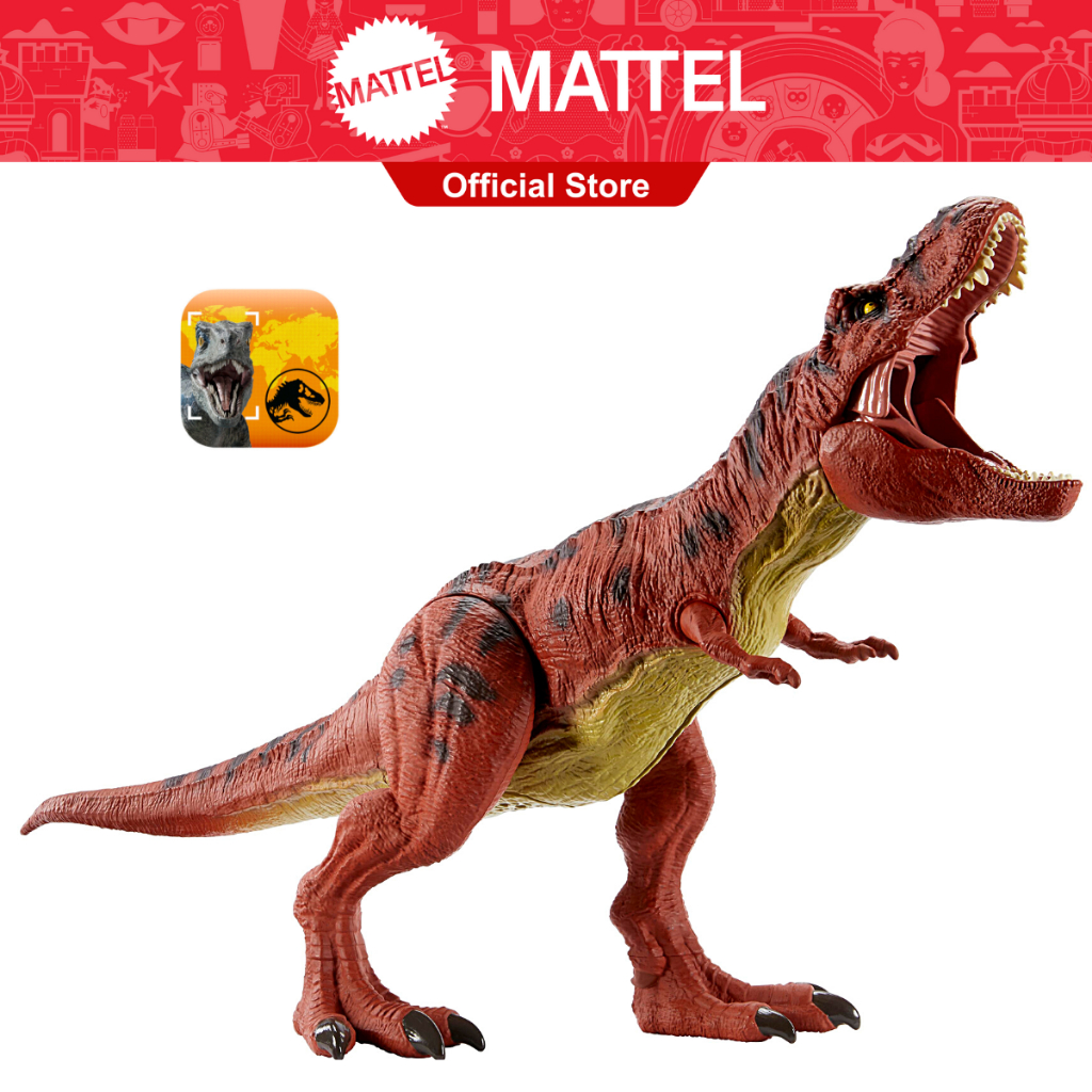 Jurassic World Electronic Real Feel Tyrannosaurus Rex With Sounds ...