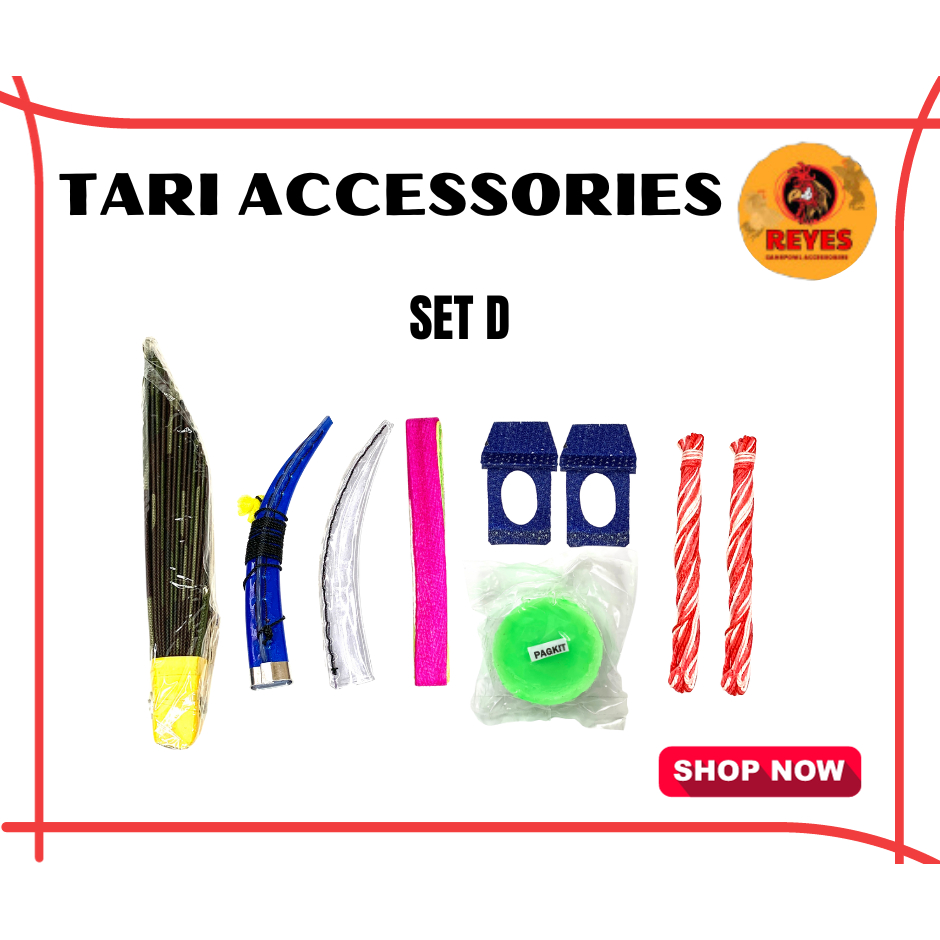 [RGA] TARI ACCESSORIES ( TAKIRA A , SAPIN , PAGKIT , JERSEY BOOTS ...