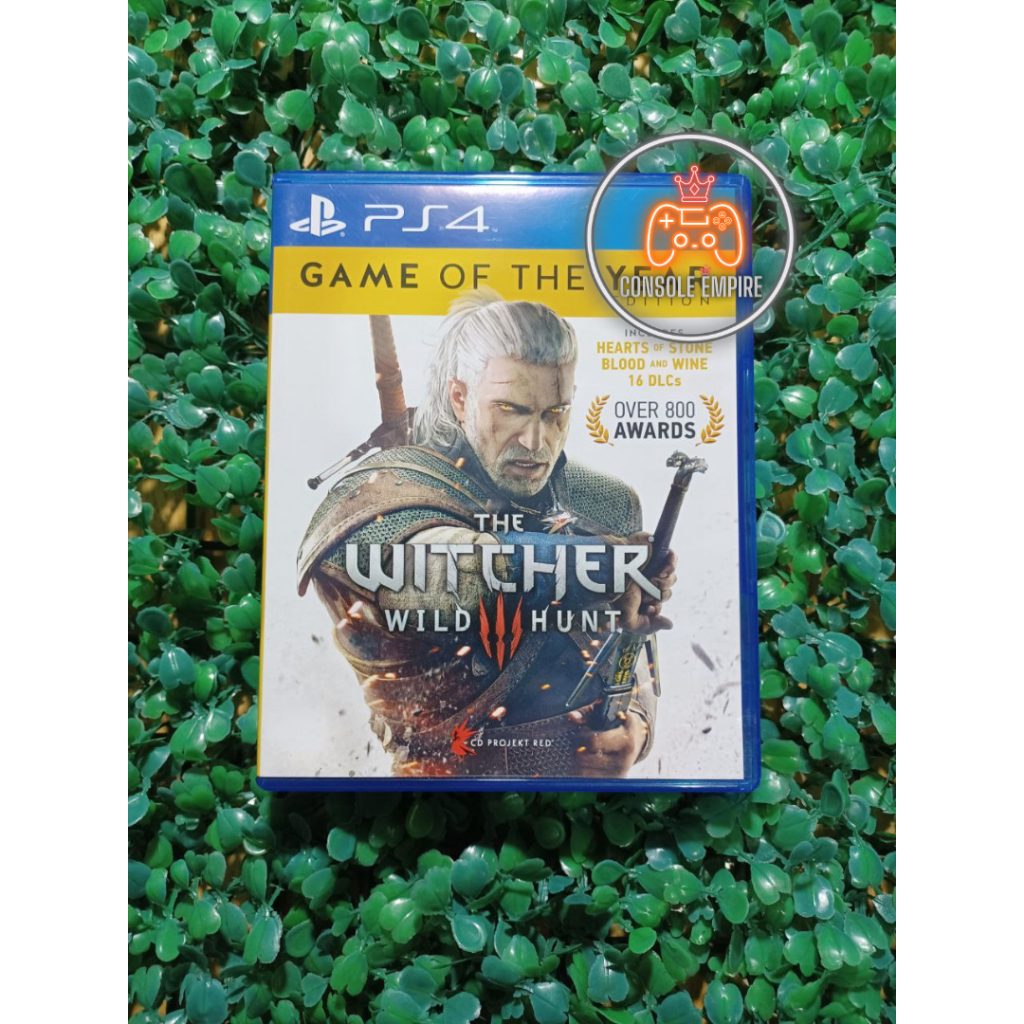 (FAST SHIPOUT) PS4 Witcher 3 Wild Hunt Game of the Year | Shopee ...