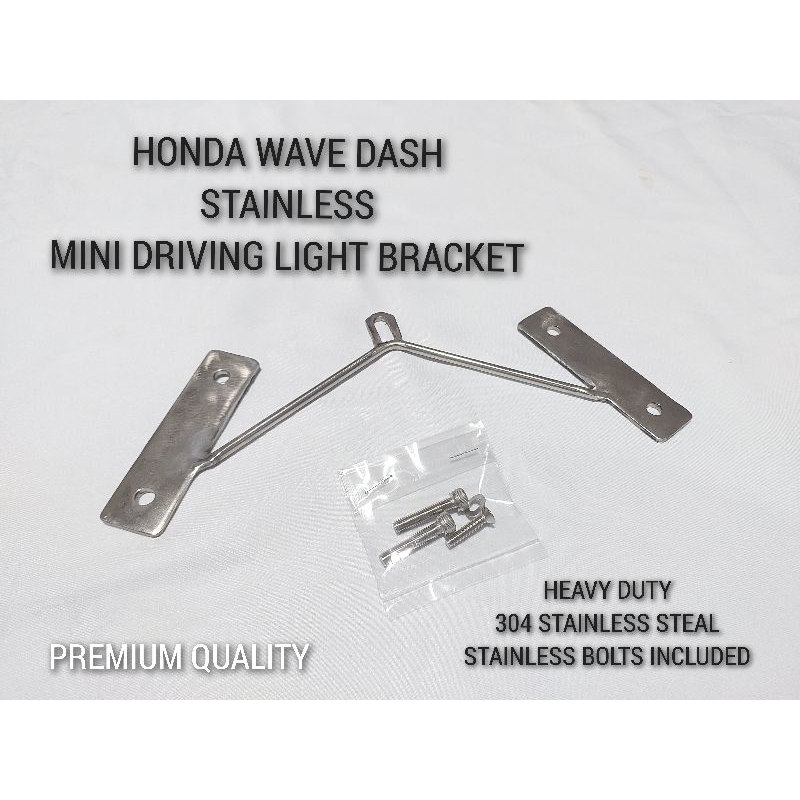Honda Dash 304 Stainless Mini Driving Light Bracket | Shopee Philippines