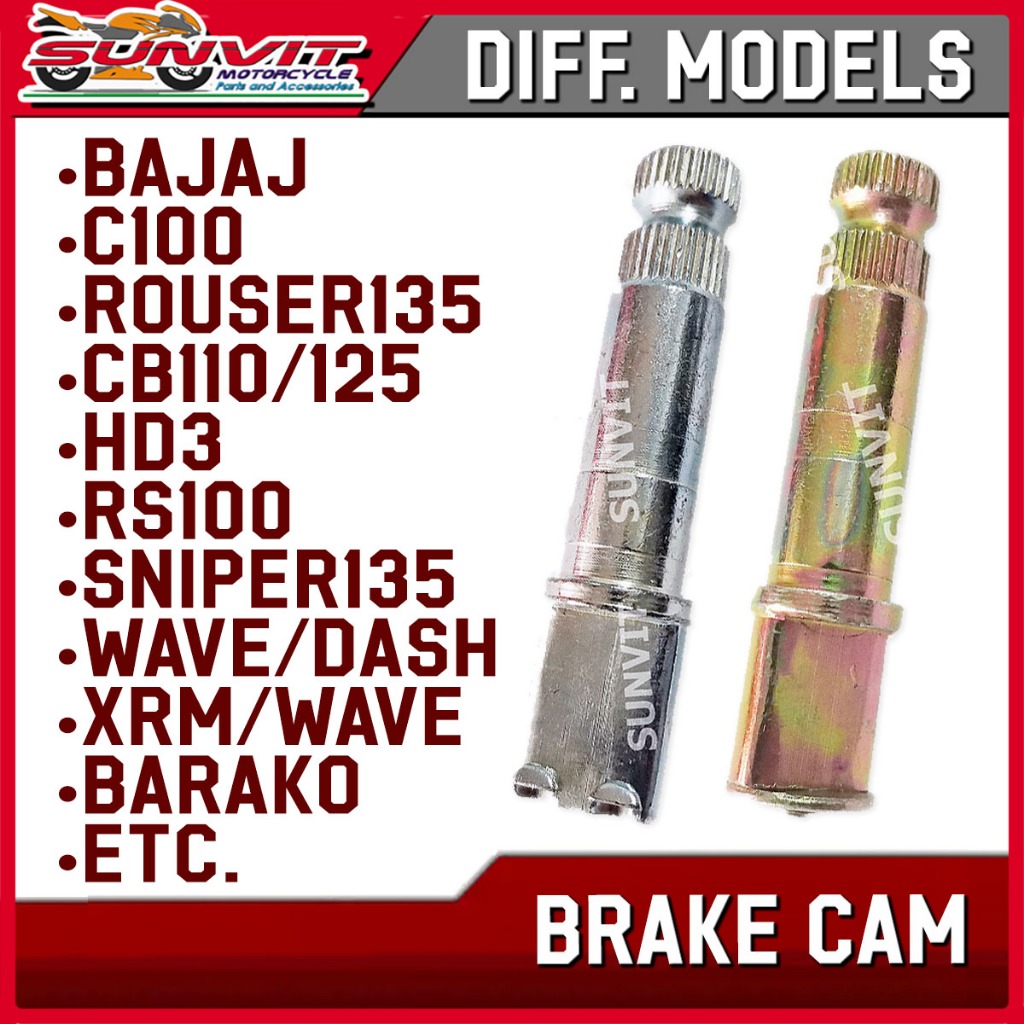 MOTORCYCLE YAKIMOTO BRAKE CAM ROUSER135 SNIPER135 CB110 DASH CB125 REAR ...