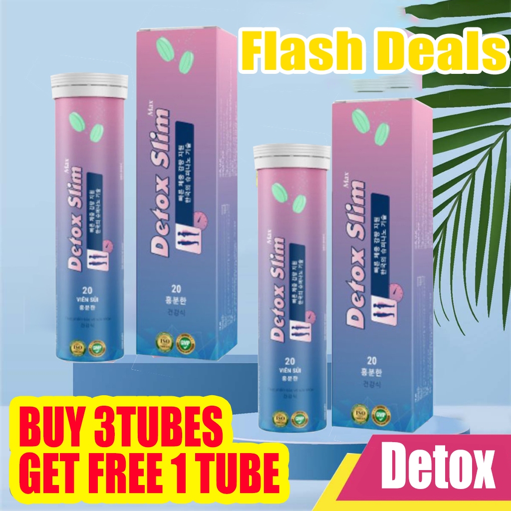 Detox Slim Effervescent Tablets Slimming Juice | Shopee Philippines