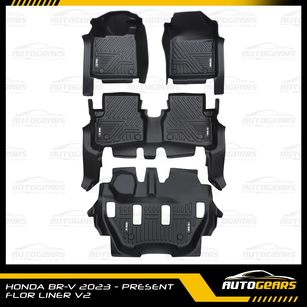 Honda BRV BR-V (2023 - 2025) 5D Extended Deep Dish Matting | Floor ...