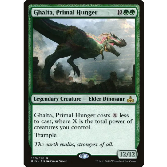 Ghalta, Primal Hunger - Rivals of Ixalan (RIX) | Shopee Philippines