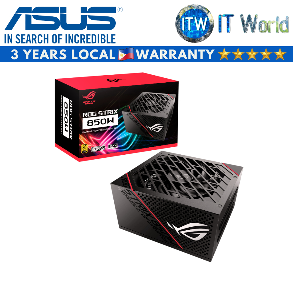 ASUS ROG Strix 850G 850W 80+ Gold Fully Modular Power Supply Unit (ROG ...