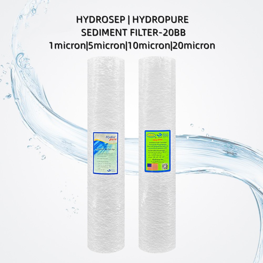 Hydrosep/Hydropure Sediment Filter 20BB 1/5/10/20 micron | Shopee ...