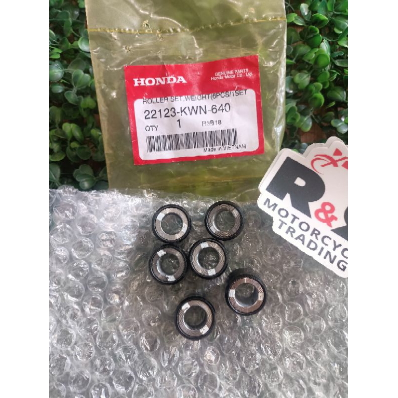 Genuine Flyball 15g Click125 Weight Roller Set Fly Ball 6pcs/1Set Click ...