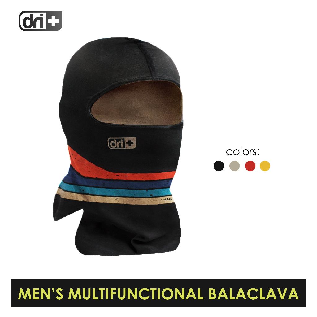 Dri Plus Men's Retro Classic Washable Moisture Wicking Balaclava 1 ...