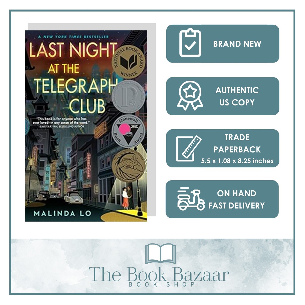 Last Night at the Telegraph Club by Malinda Lo (US-Paperback) [BRAND ...