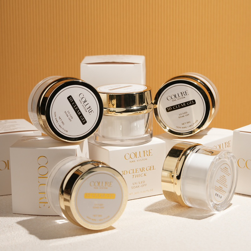 Colure Nail System 3D Clear Gel (THICK) | Shopee Philippines