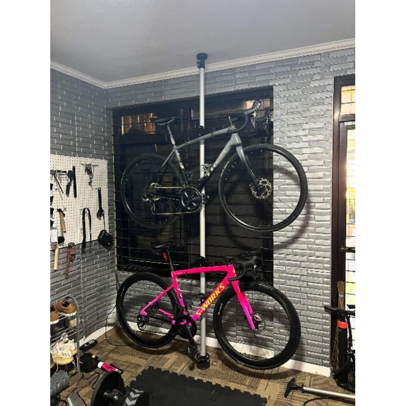 High quality bike floor to ceiling storage stand Bicycle Bike Hanger ...