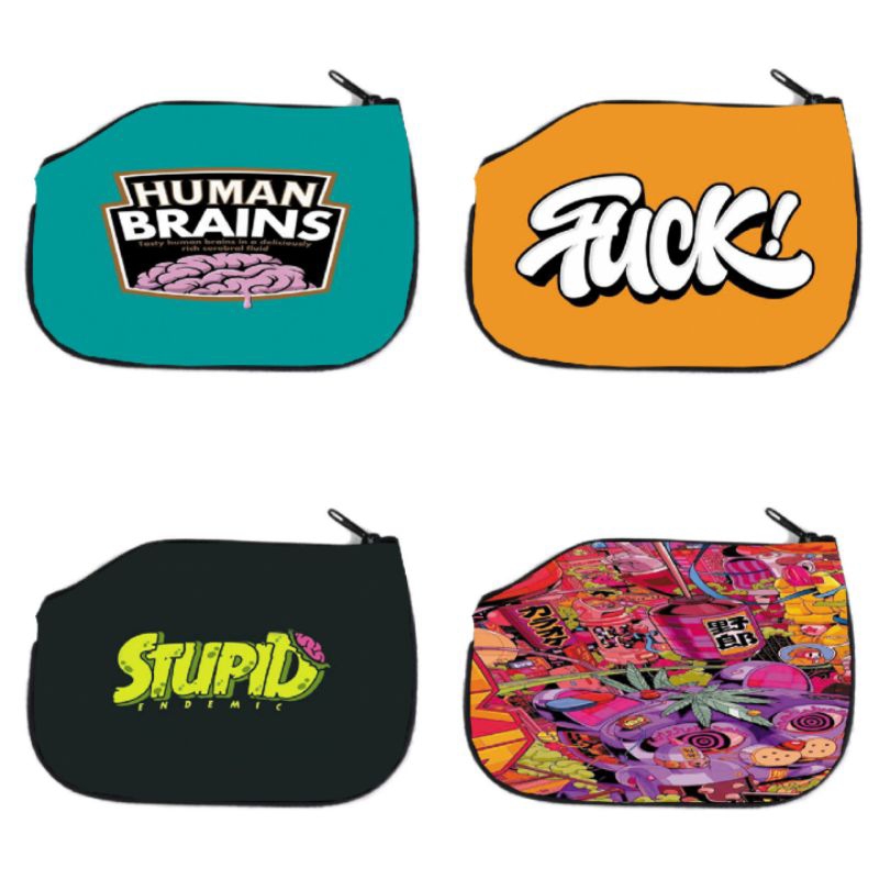 Humanbrain X Stupid Design Artwork Inspired Wallet Shopee Philippines