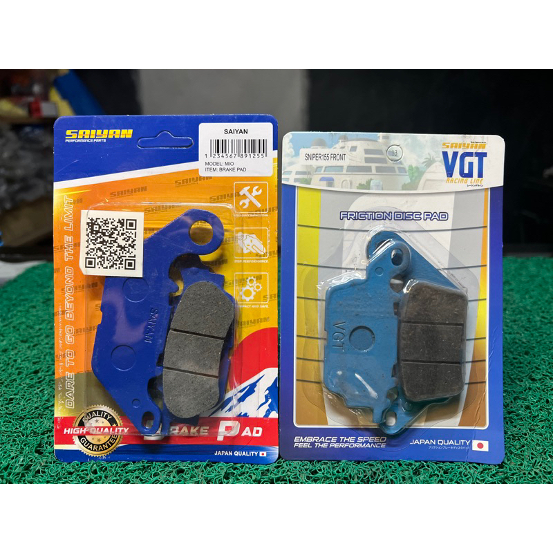 Saiyan Brake Pad Nmax/Aerox/M3/Mio/Sniper/Pcx/Adv/Click/Beat | Shopee ...