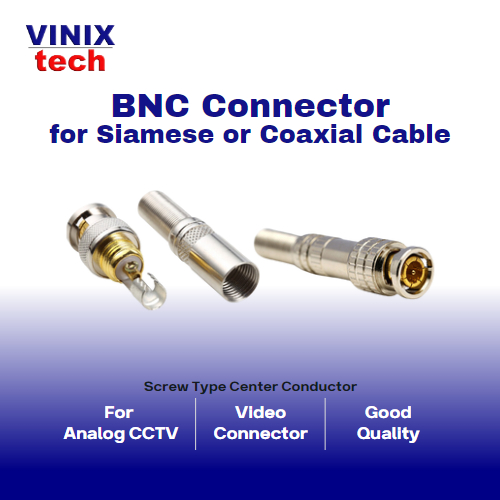 CCTV Video Connector BNC Connector Screw Type for Analog HDCVI and TVI ...