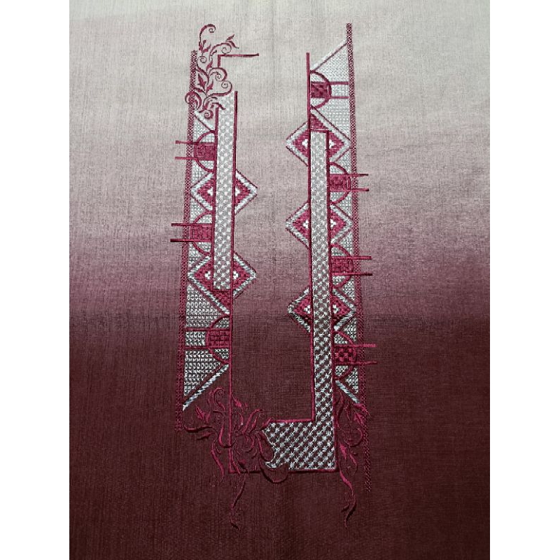 JAPAN JUSI MONOCHROMATIC/TELA WITH BURDA/EMBROID/2yards | Shopee ...