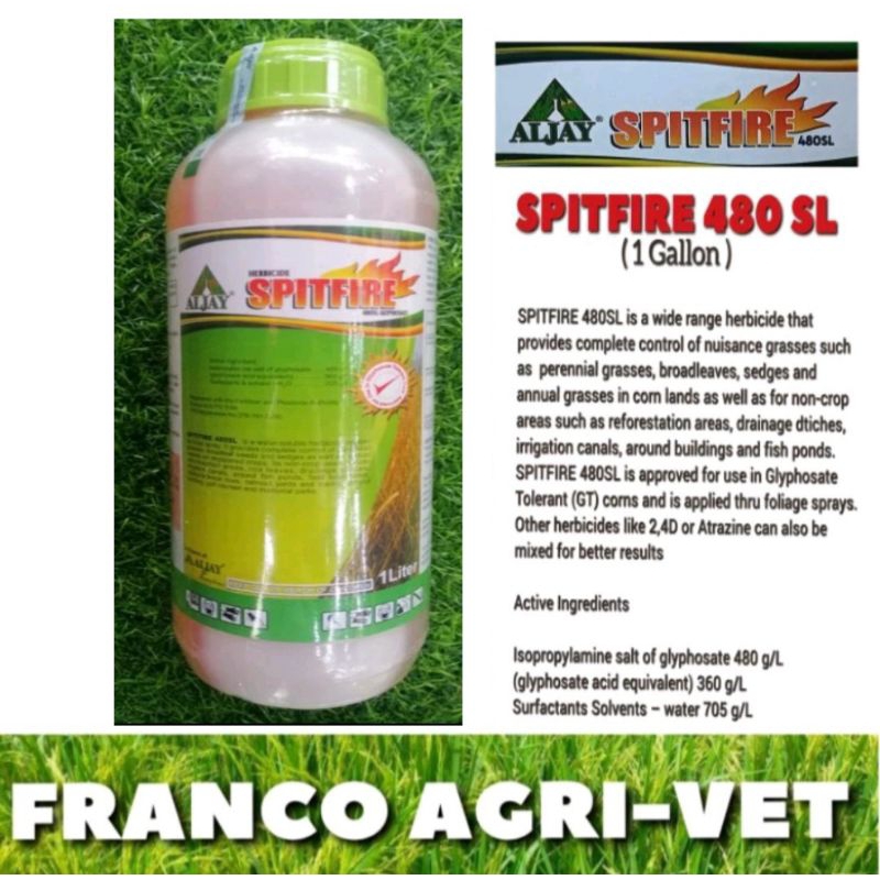 Spitfire 480SL Herbicide ( 1 Liter ) | Shopee Philippines